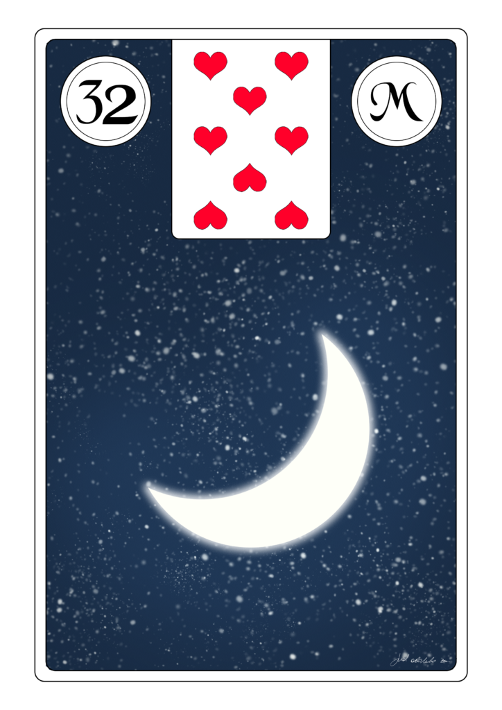 Lenormand Monatskarte März 2024 